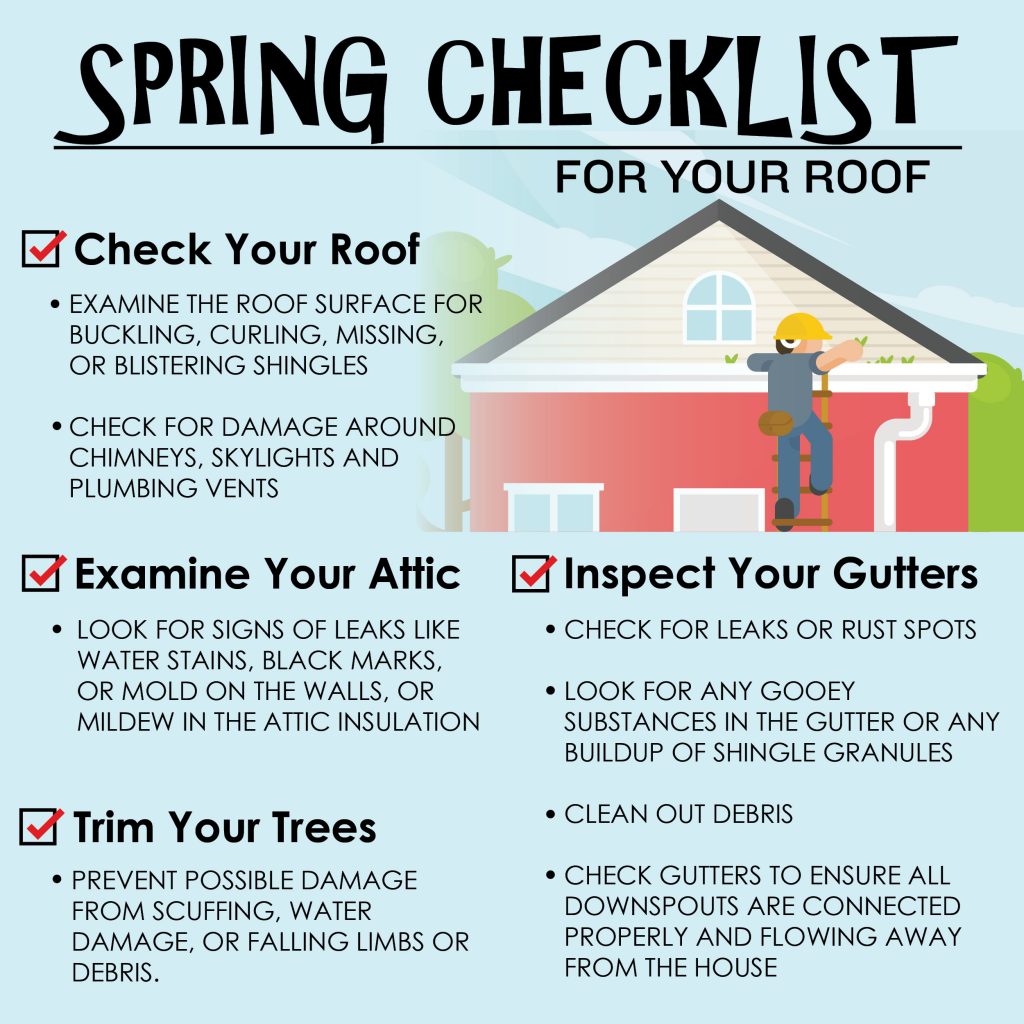 Spring Checklist Social Media Infographic Sample - JW Specialties